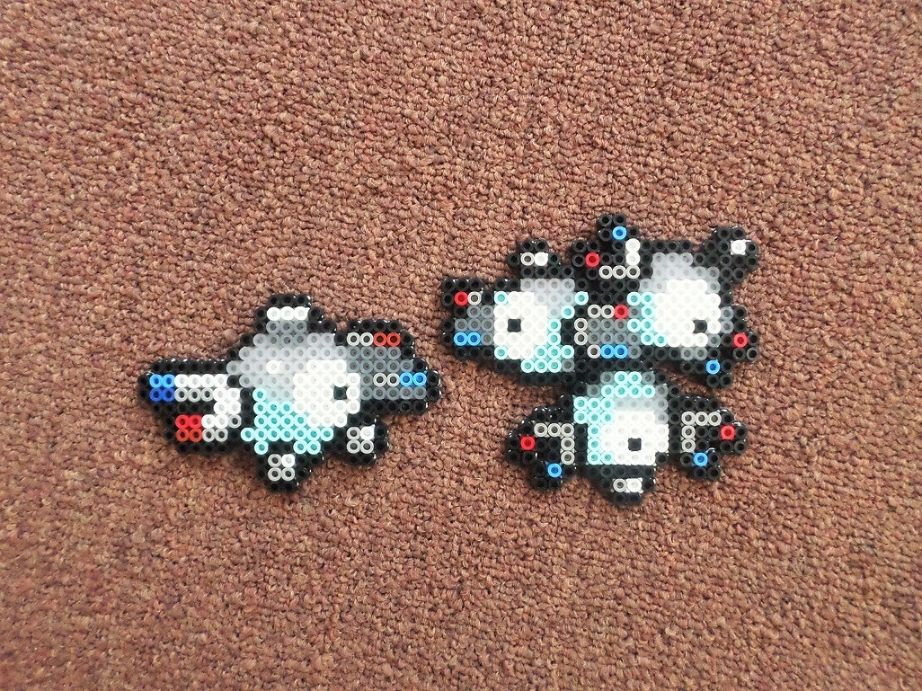 Long Black Fingers : Pokemon Perler Beads Set Five