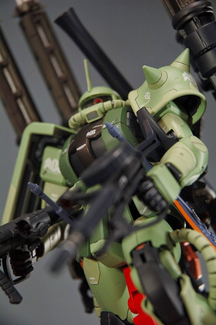 Custom Build: MG 1/100 Zaku II "Full Armor Custom Variation"