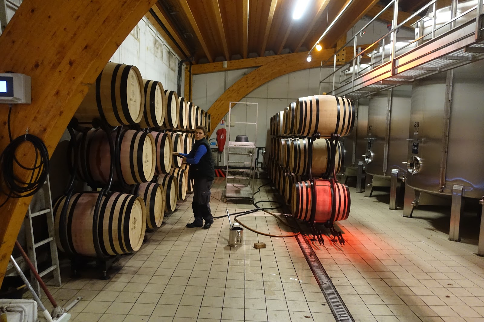 schiller-wine: Cellar Tour and Tasting at Maison Delas-Frères in Saint ...