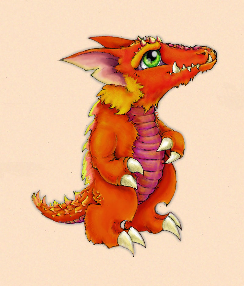 Works in Progress : The Tadja Dragoo Experience: Baby D&D Monsters