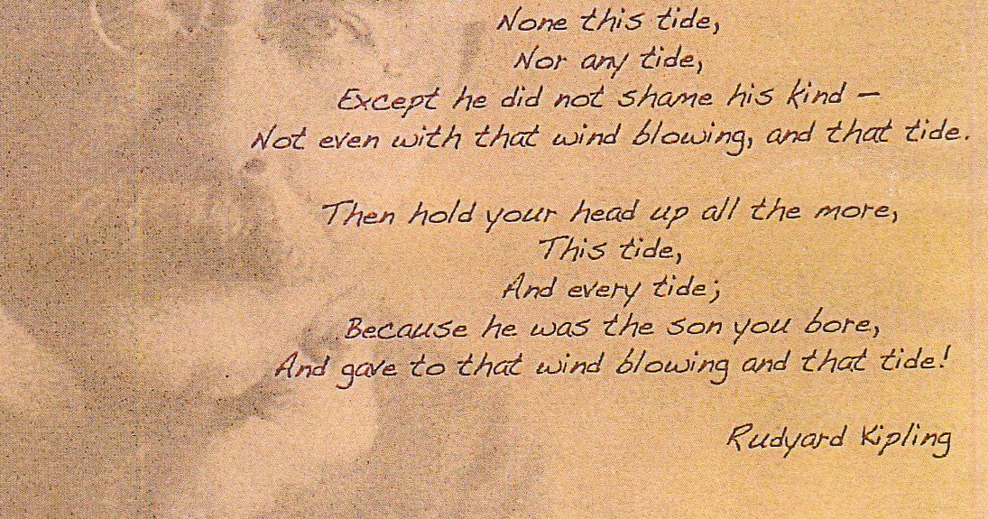 MICHAEL GRAY'S ARTS BLOG: MY BOY JACK