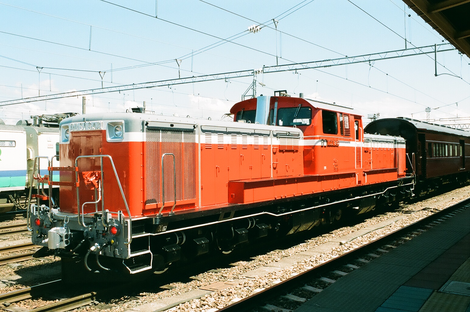 ハマちどり写真帖: 新一号編成最期のお召@山形【2002】