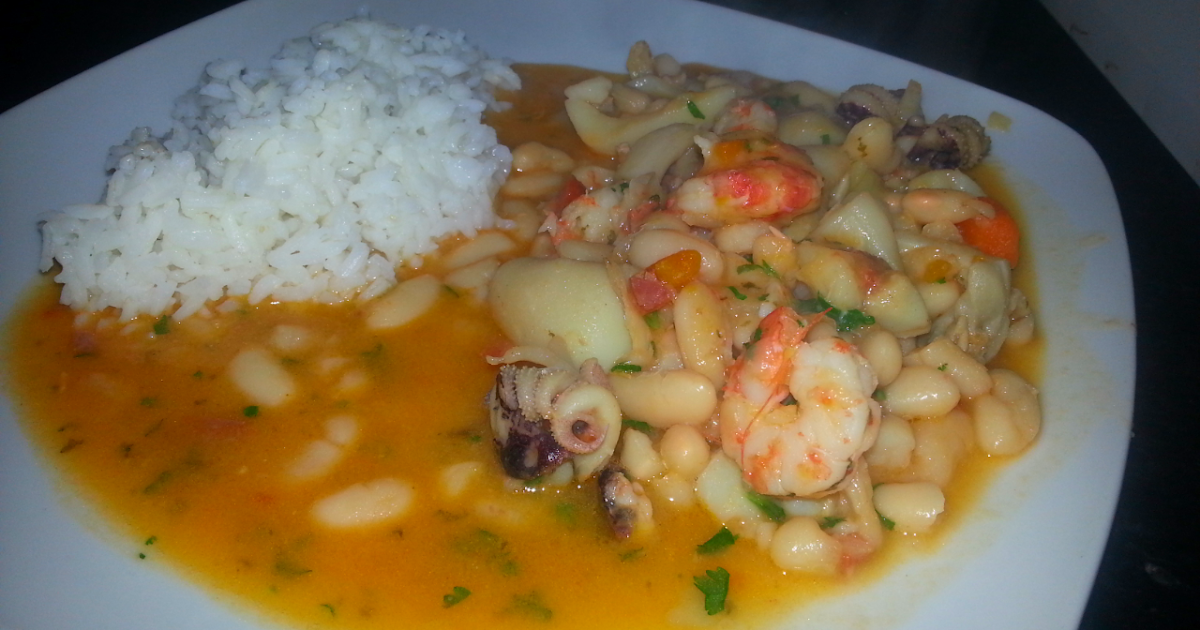 Receitas práticas de culinária: Feijoada de Choco