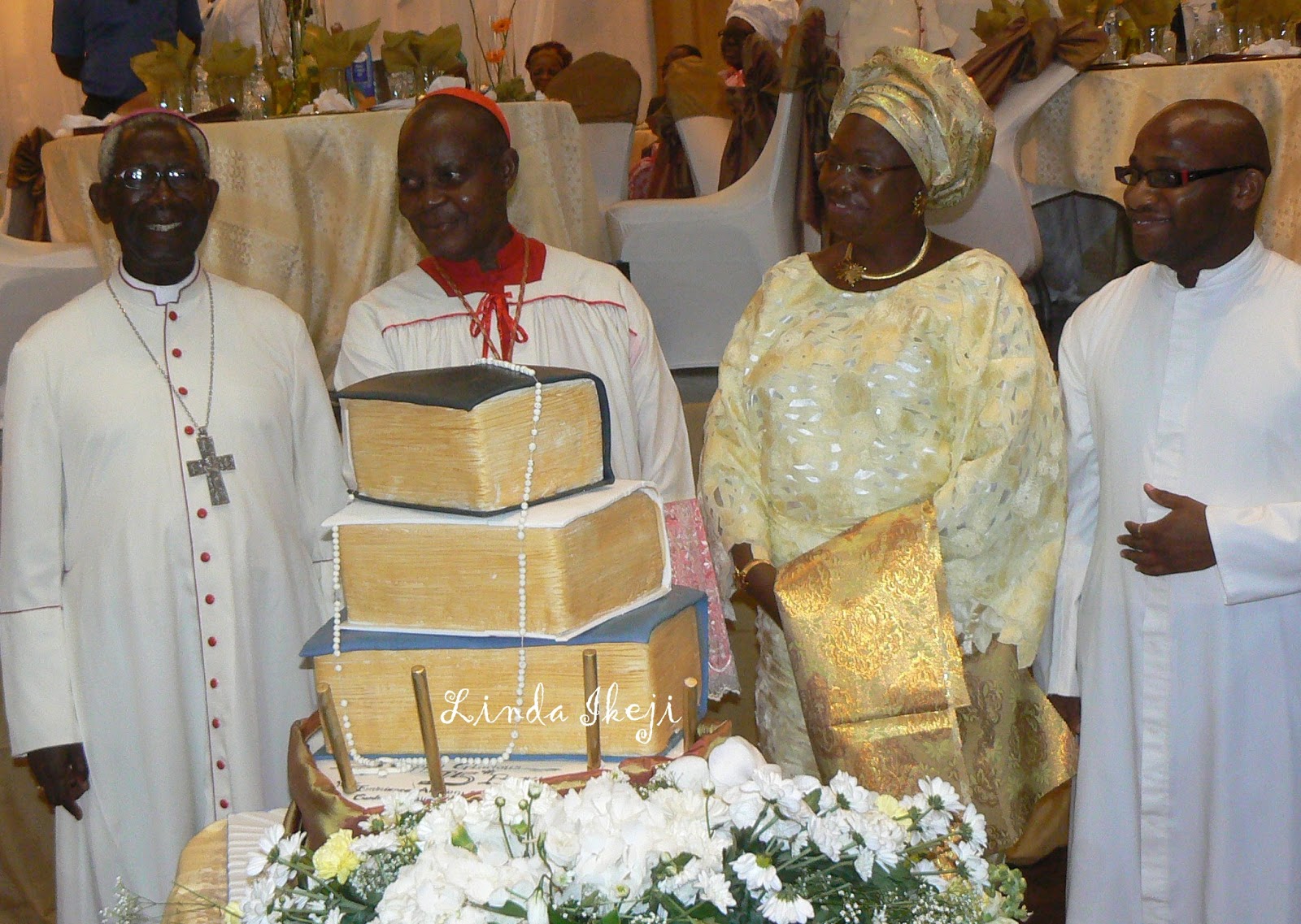 Exclusive Pictures From 75th Birthday Party Of Arch-Bishop of Lagos ...