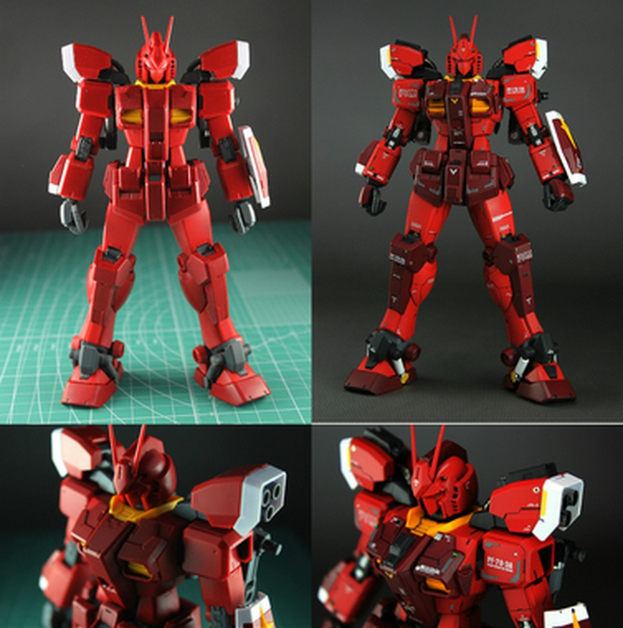Custom Build: MG 1/100 Gundam Amazing Red Warrior - Gundam Kits ...