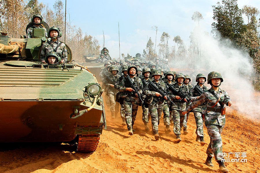 Fact Amazing: PLA Women's 14th Army combat units 86A