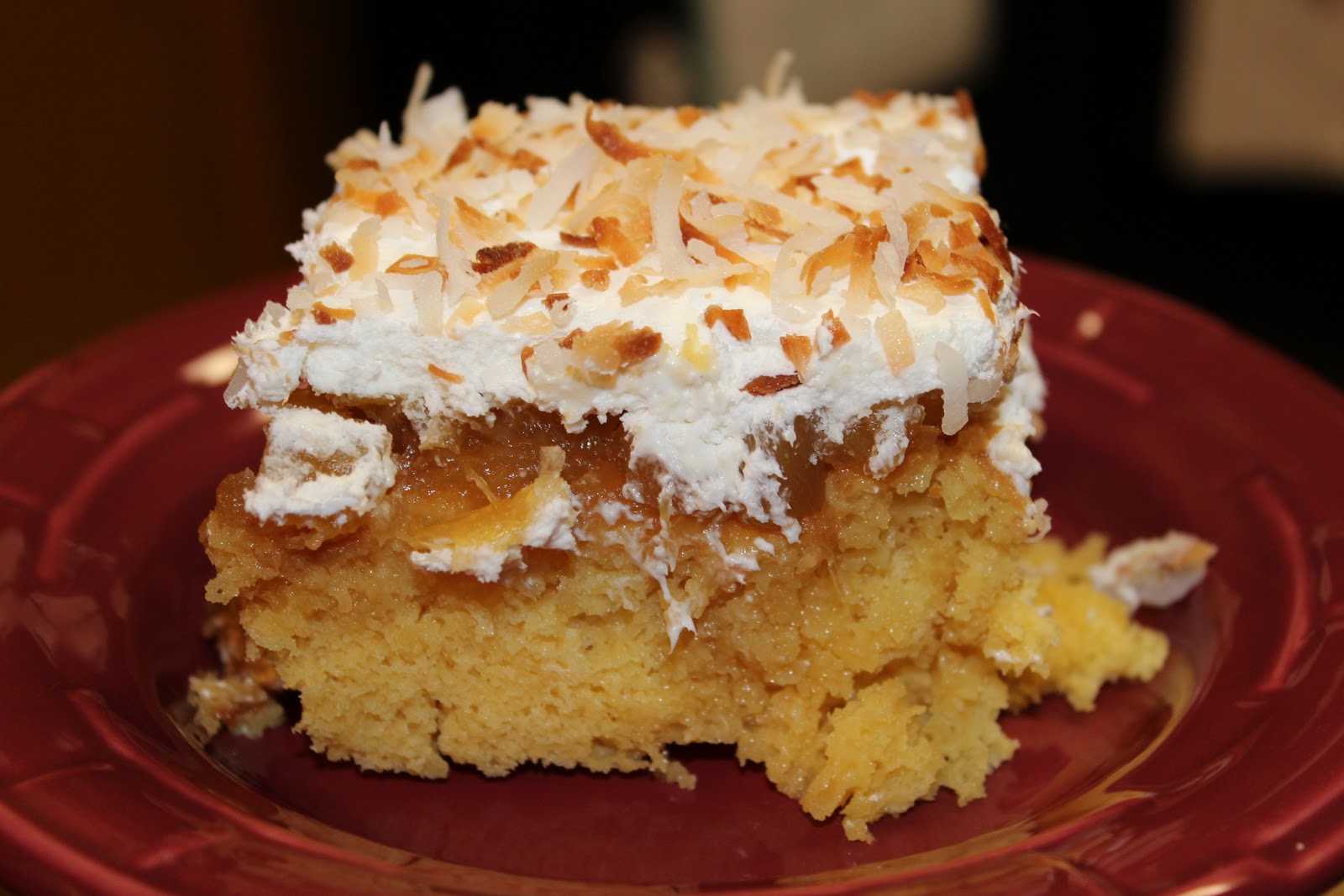 Michelle's Tasty Creations: Tropical Delight Cake