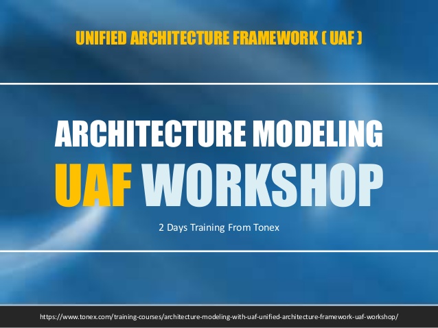 Architecture Modeling With Uaf Unified Architecture Framework Uaf
