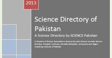 Science Directory of Pakistan | SCIENCE Pakistan