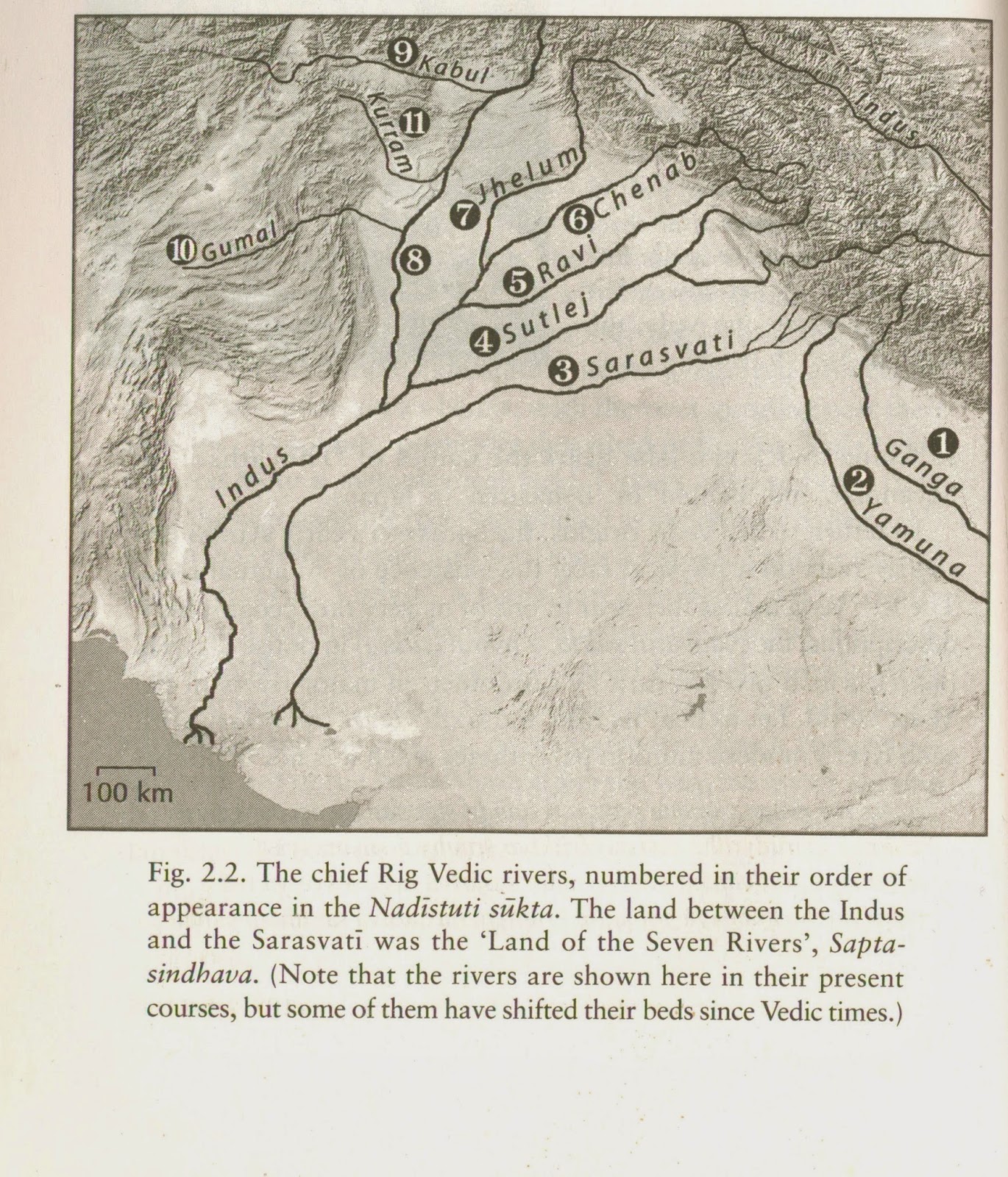 Mapping Resources For India: Sarasvati River