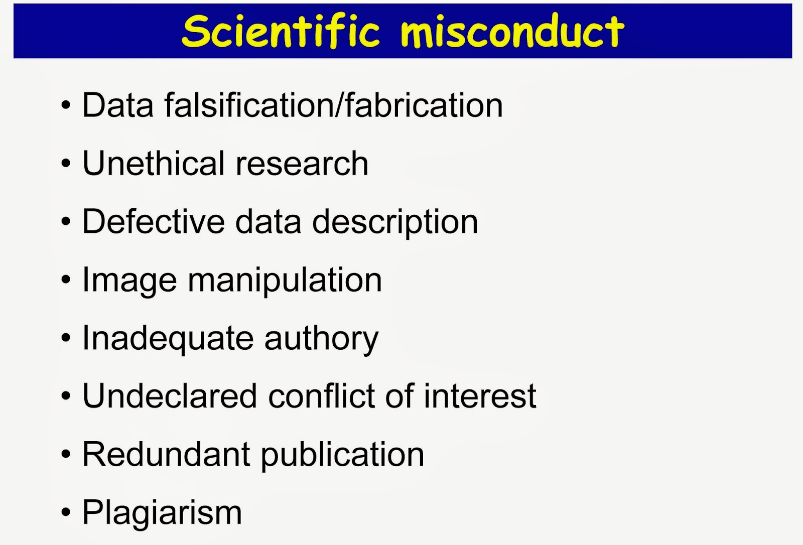 Intro2Res International 2014: Scientific Rigor