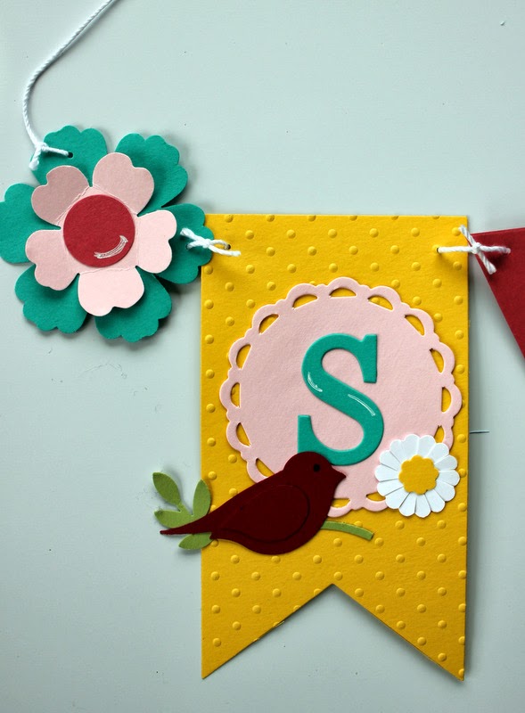 AnnMarie's Stamping Adventures!!: Spring Banner!