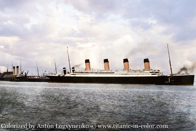 The Real Titanic in color - Titanic 3D