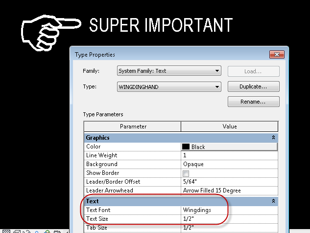 CAD Shack: Getting Peoples Attention with Wingdings