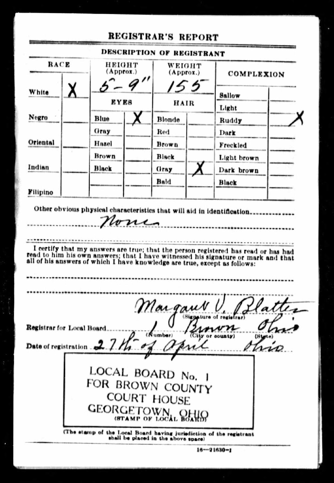 Ancestry Talk: Joe Haitz - World War II Draft Registration