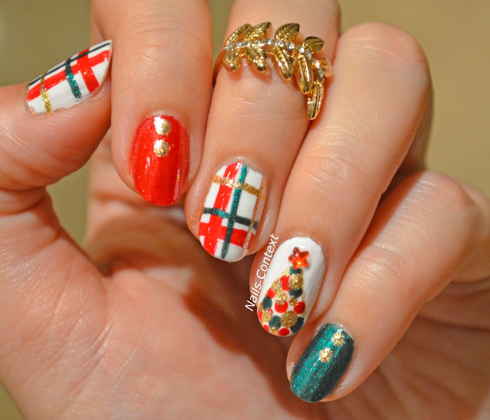 Nails Context: Christmas Tree O Christmas Tree