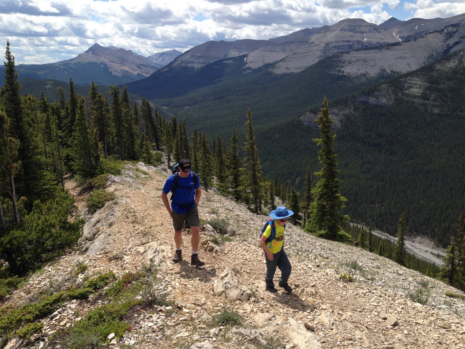 Family Adventures in the Canadian Rockies: First Summits - Nihahi Ridge ...