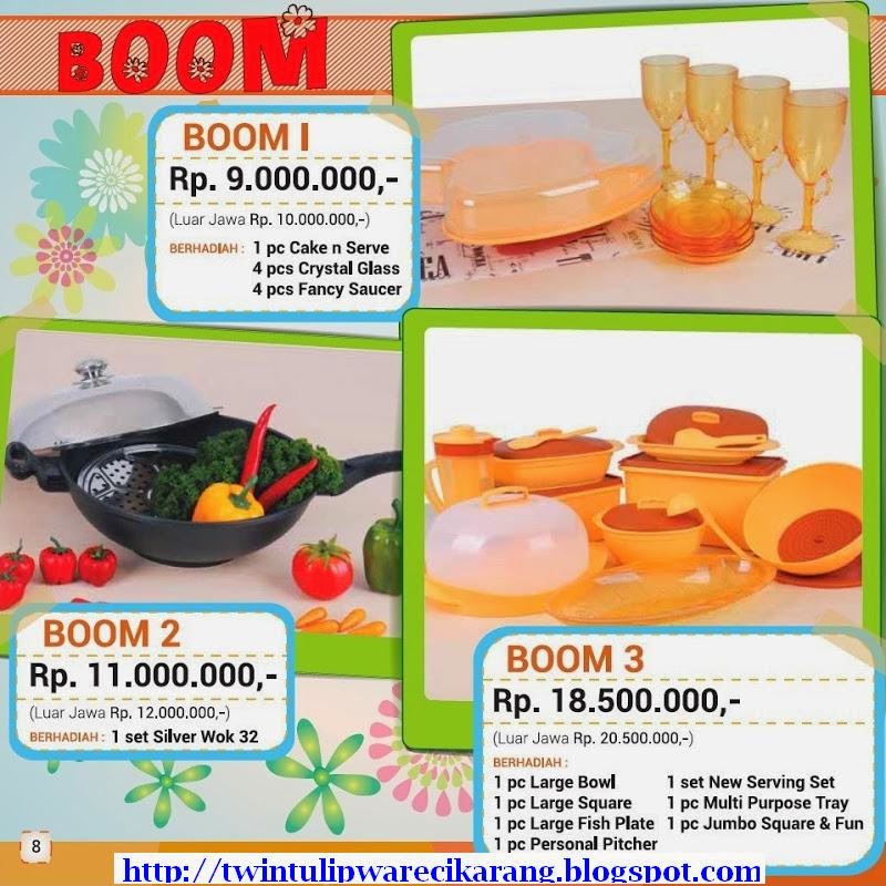 TwinTulipware Cahaya Cikarang: BOOM Tulipware
