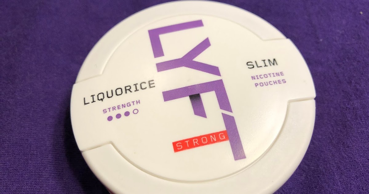 Lyft Nicotine Pouches: Lakrits/Licorice Strong - Review (Discontinued ...