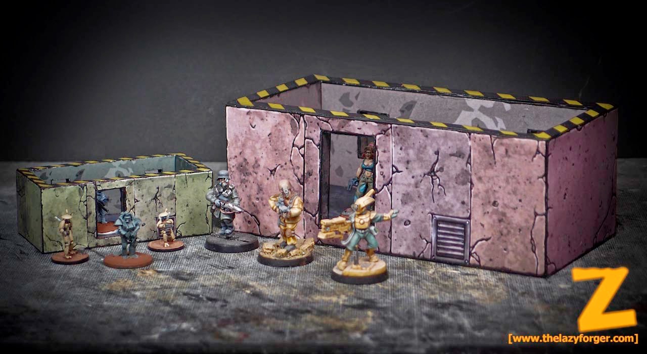 First Paper Terrain! | The Lazy Forger