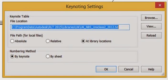Revit 2014 & 2015 - Installing a Keynote File – ARKANCE UK Community