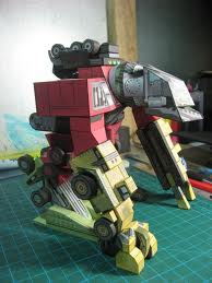 Papercraft Devastador ROTF Completo - Transformers Matrix