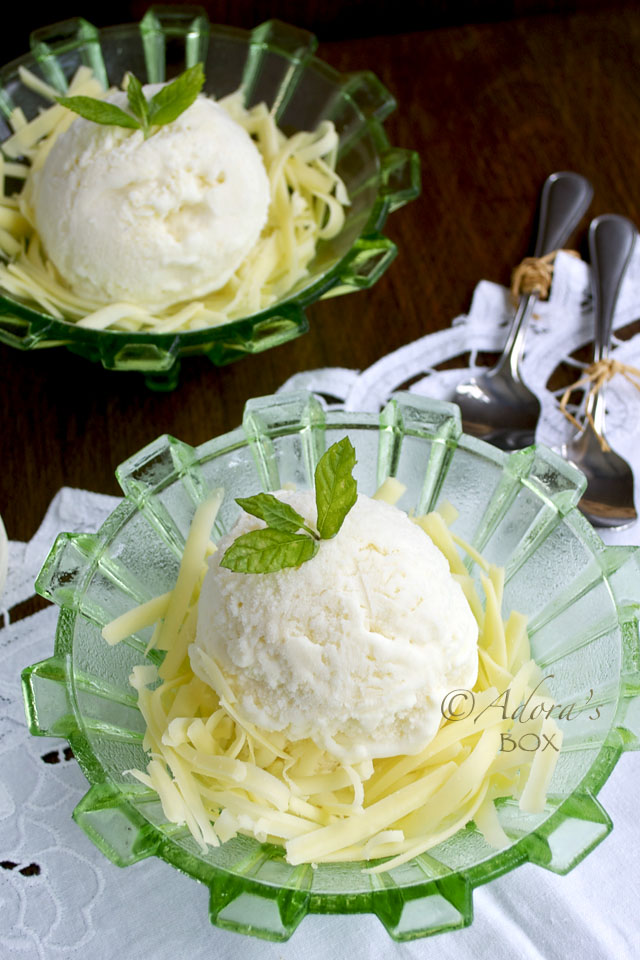 Adora's Box: CHEESE ICE CREAM