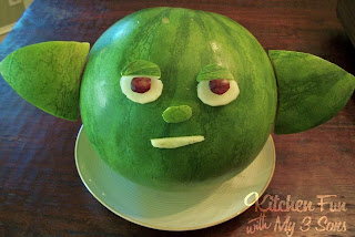 Mr. Watermelon Head - Kitchen Fun With My 3 Sons