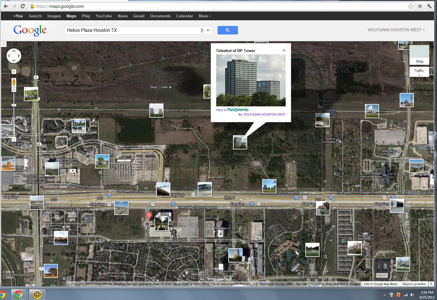 H-Town-West Photo Blog: Another crane on the horizon in the Energy ...