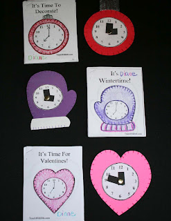 Classroom Freebies Too: Mini Telling Time Booklets With Matching Clocks