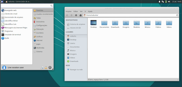 Debian XFCE4 xubuntuzado