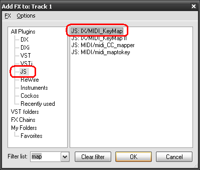 Using Reaper MIDI_KeyMap | Guitar