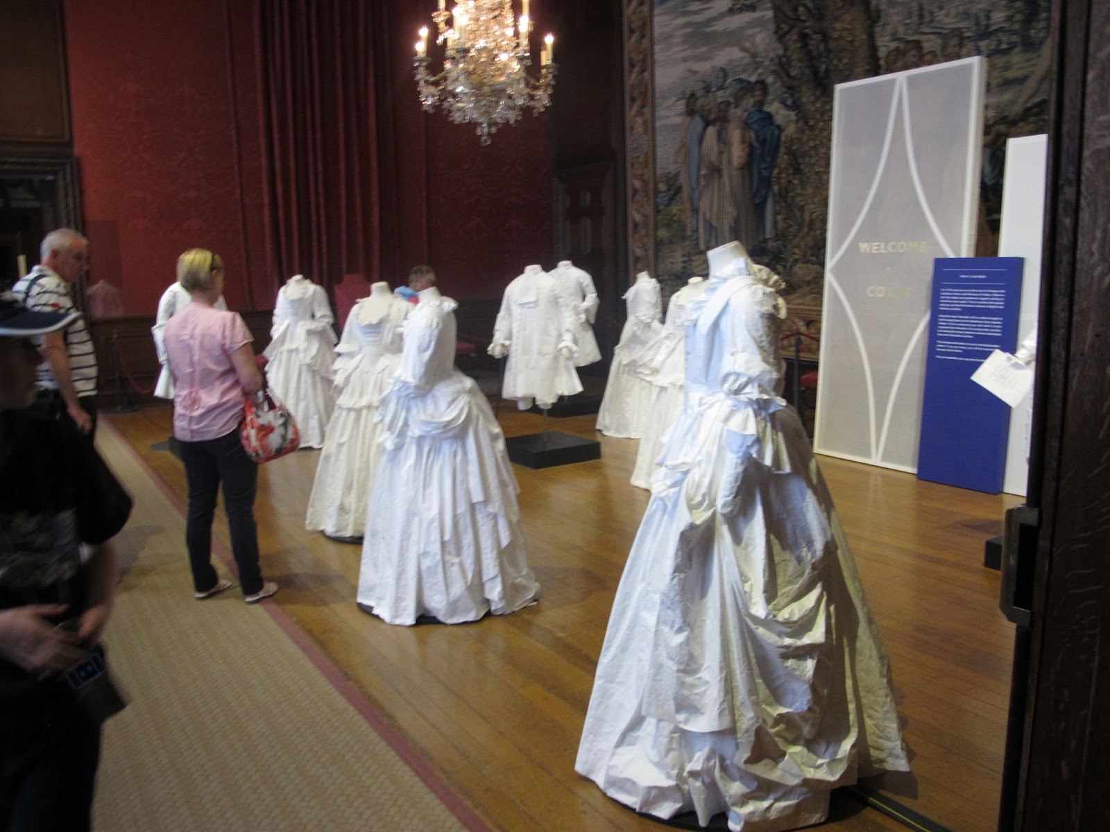 Aylwen Gardiner-Garden: Hampton Court Palace: Baroque costume display
