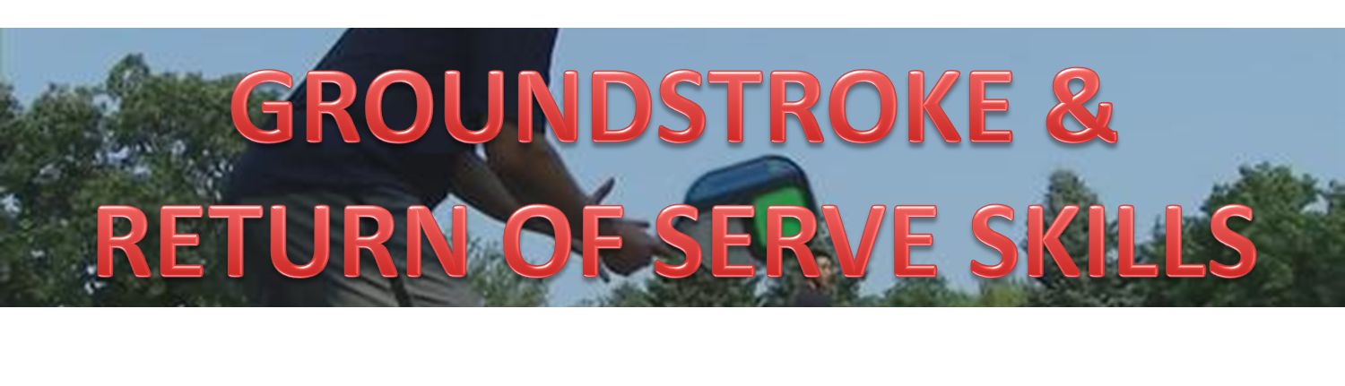 A Pickleball Life: Basic Forehand Groundstroke Lesson