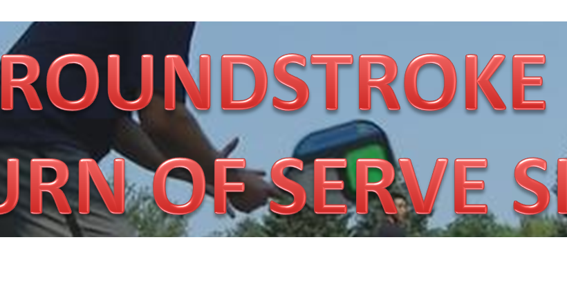 A Pickleball Life: Basic Forehand Groundstroke Lesson