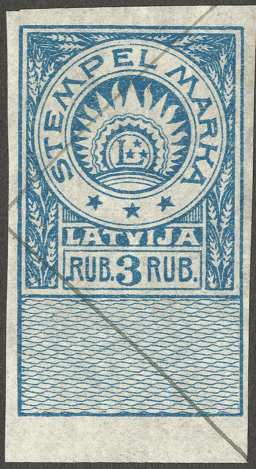 vv...The Collector's daughter: Latvian-Stempel Marka- Document Stamps ...