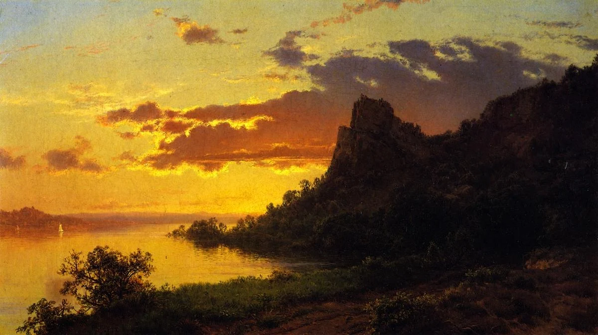 Louis Rémy Mignot | Hudson River School | Tutt'Art@ | Pittura ...