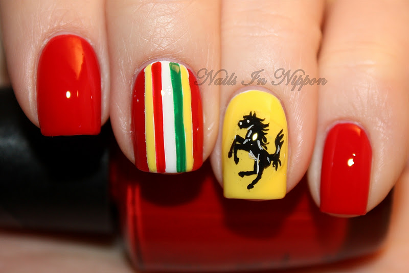 Nails In Nippon: Ferrari Nails