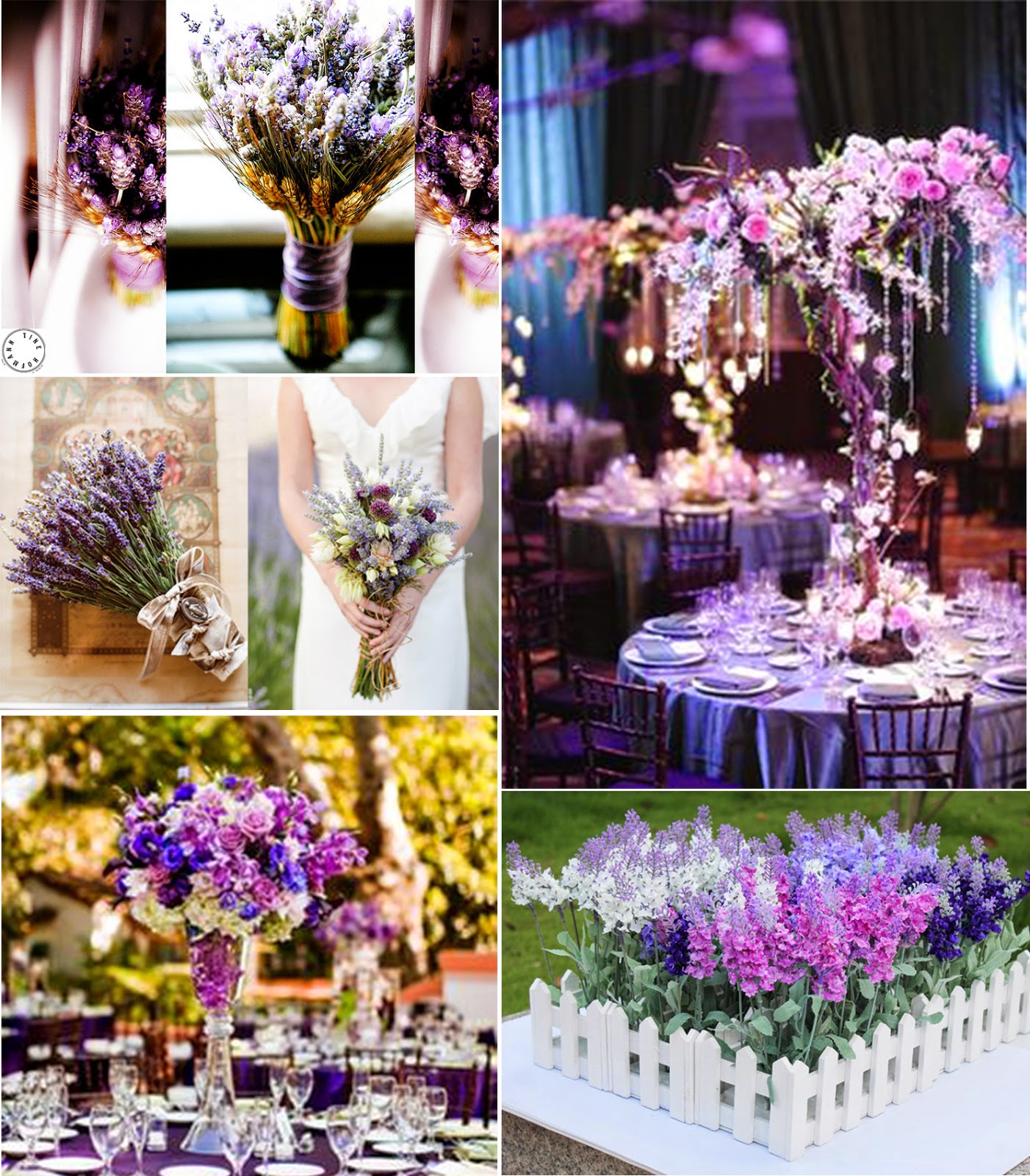 prom dress: Lavender theme summer wedding ideas