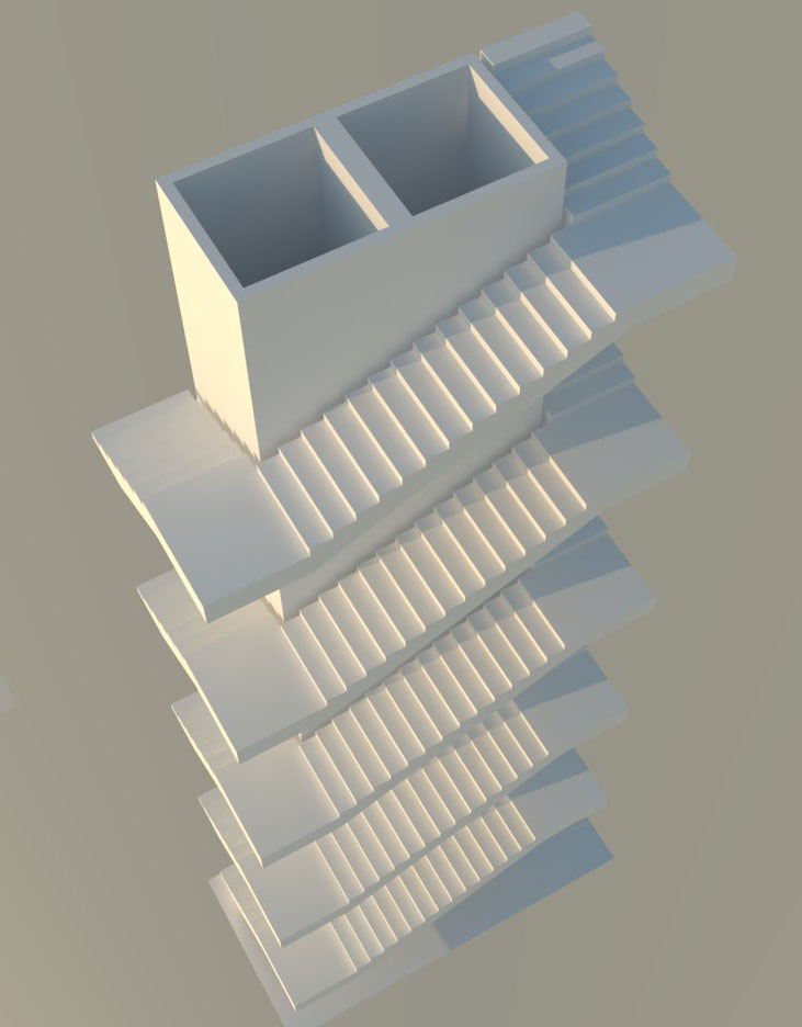 Architectural Design 8: CORE & stairs
