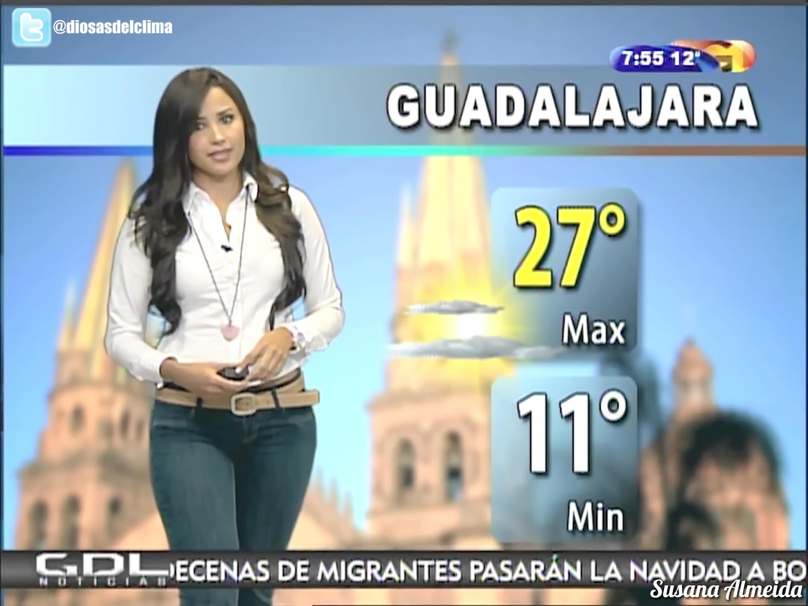 Las diosas del clima: Susana Almeida