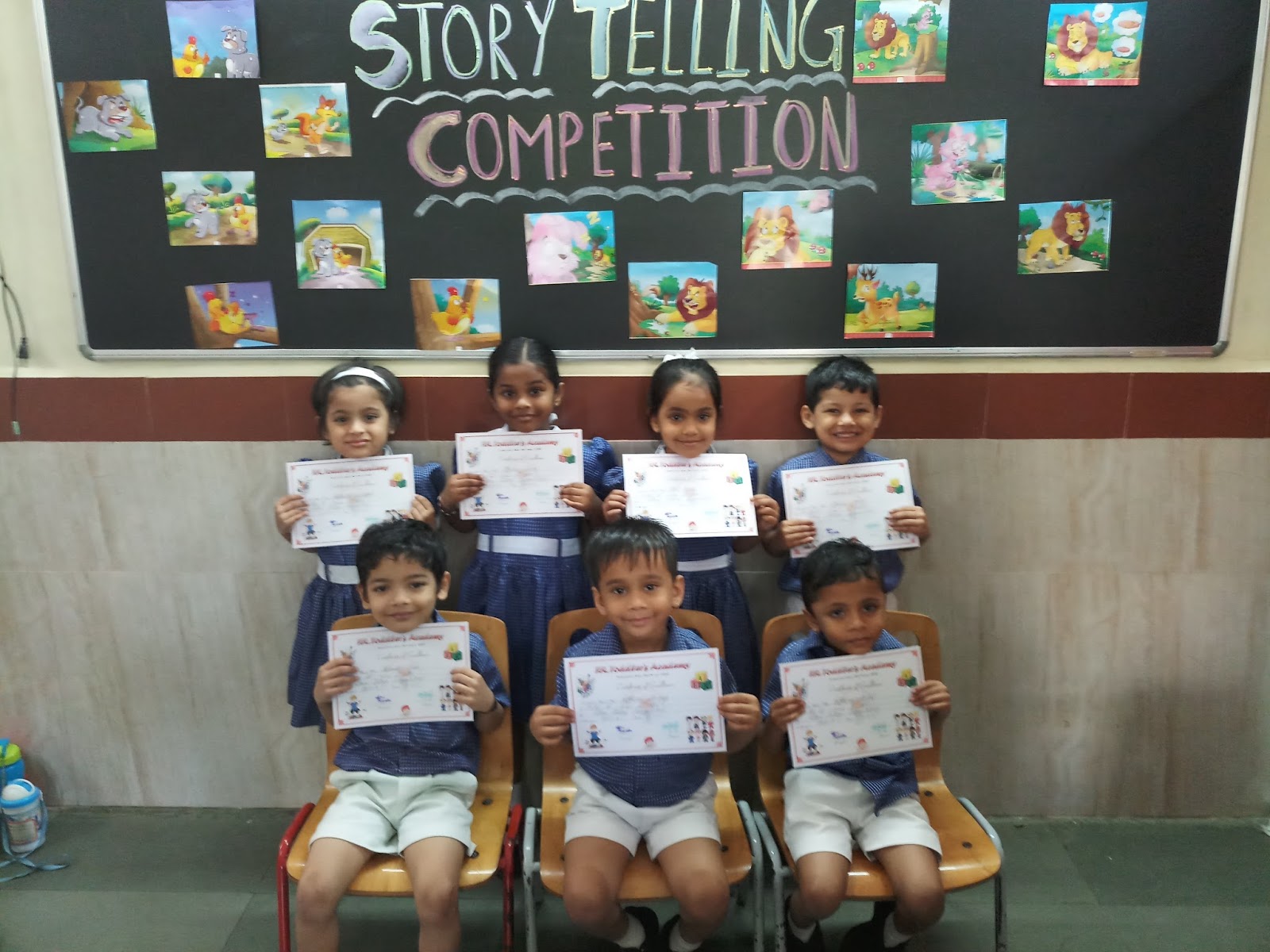 Our Pre-primary blog: Story Telling Competition(JR.Kg)