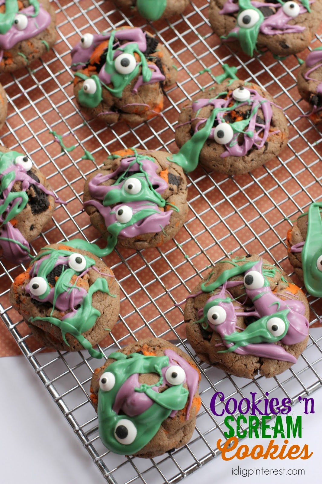 Cookies ‘n Scream Cookies - I Dig Pinterest