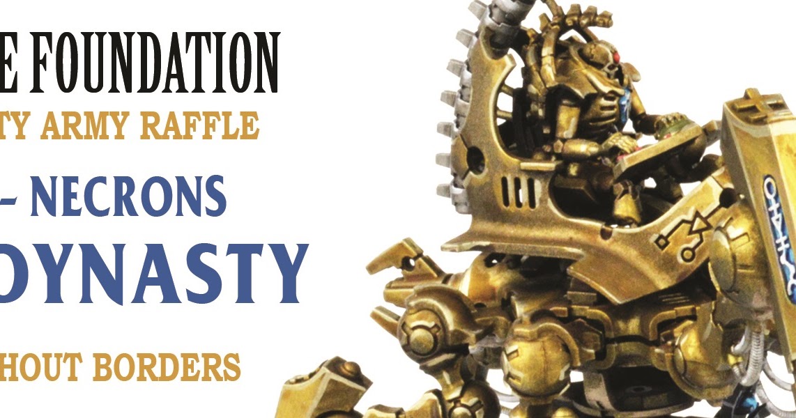 Win this 4,000pt Army- Necrons: The Golden Dynasty - Faeit 212