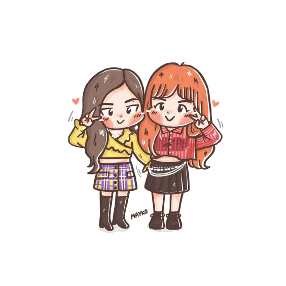 Chibi BLACKPINK PNG'