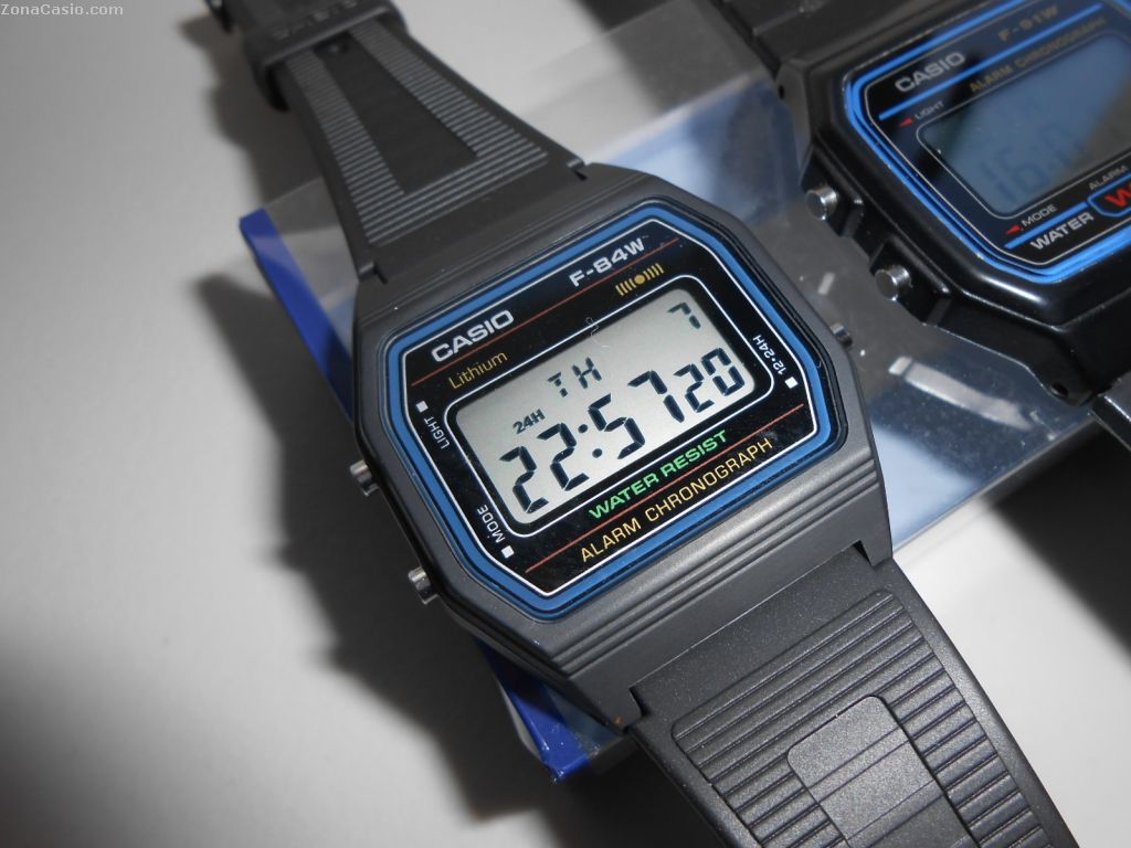 Zona Casio: Comparativa: Casio F-91W VS Casio F-84W