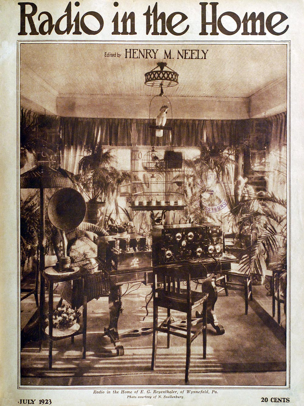 Early Radio: Radio Lifestyle Magazine from 1923