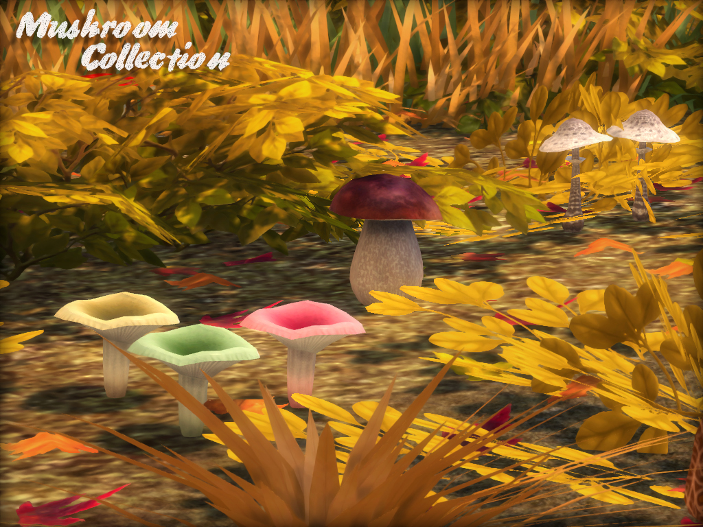 Helen-sims: TS4 Mushroom Collection