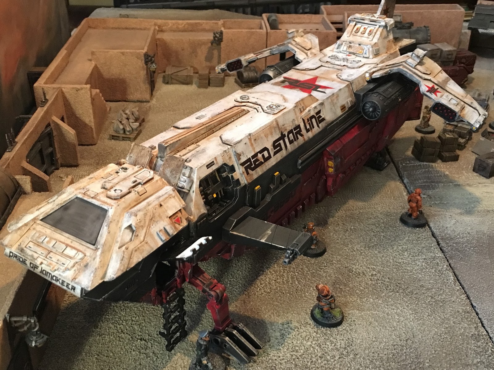 Port Imperiale: 'The Pride of Jamakeer' - A 'Maelstrom' Class Light ...