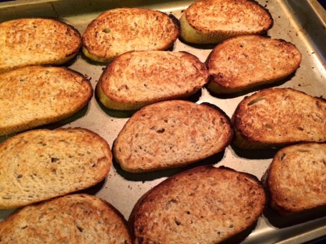 Let's Eat ... the Rainbow: Maple Goat Cheese Canapés